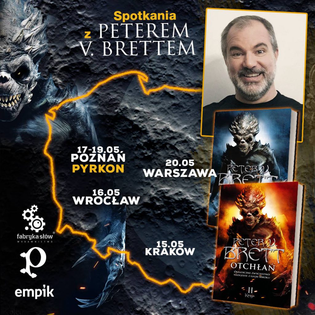 Peter V. Brett w Polsce! - Fabryka Słów